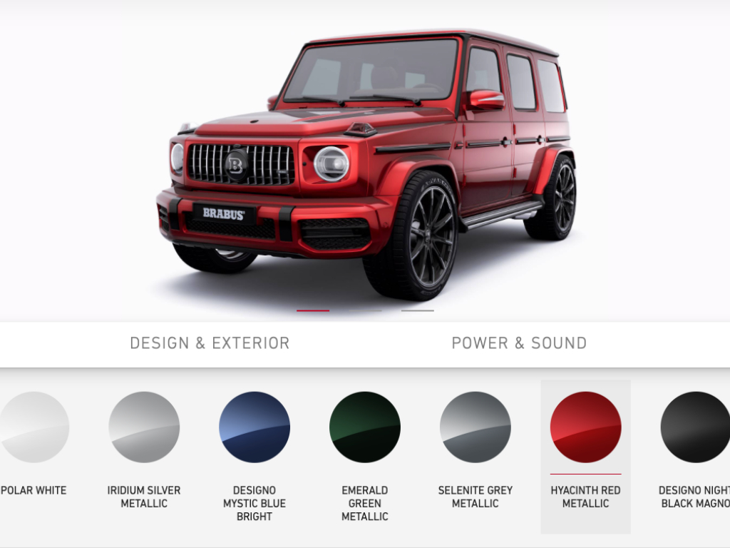 BRABUS Konfigurátor | Brabus Praha